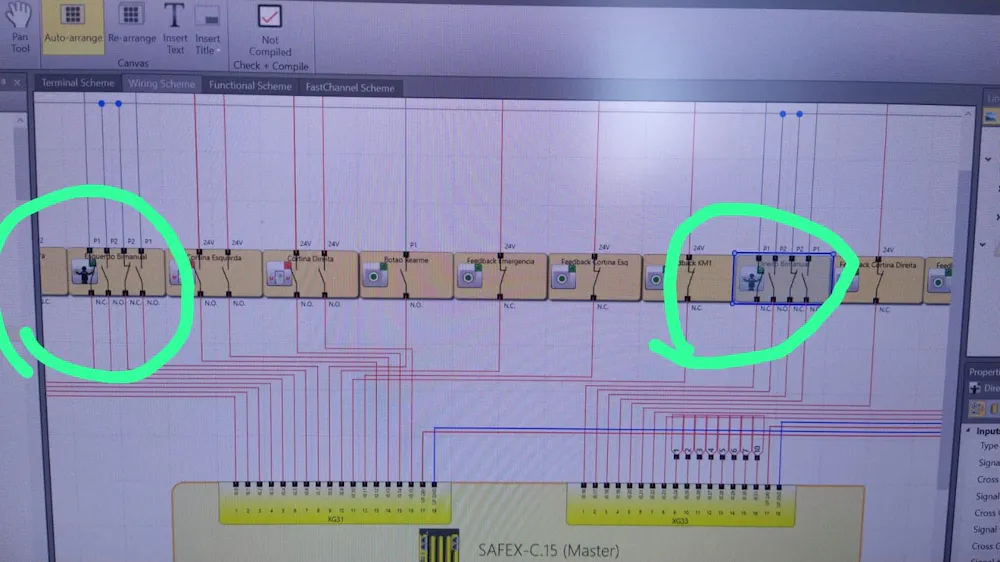 How to implement 2x independent two hand control