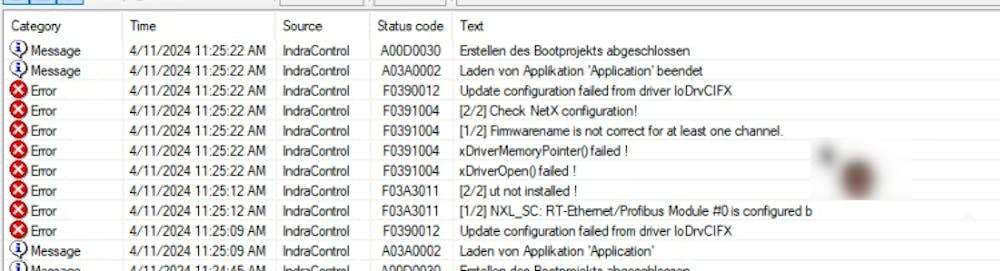 NetX driver missing for RT ENIP Scanner