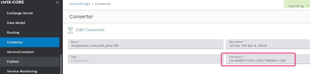 DeviceBridge: Converter output string instead of integer DeviceBridge: Converter output string instead of integer