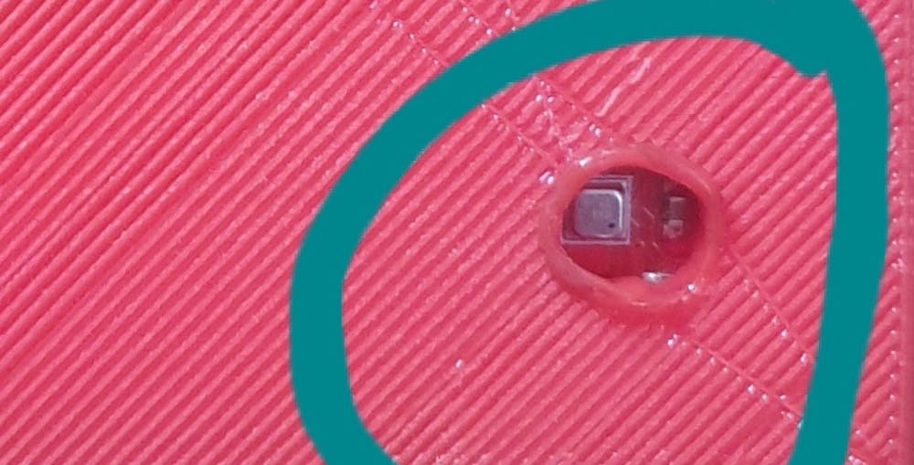 Bme680 housing and designing in our box for external use.