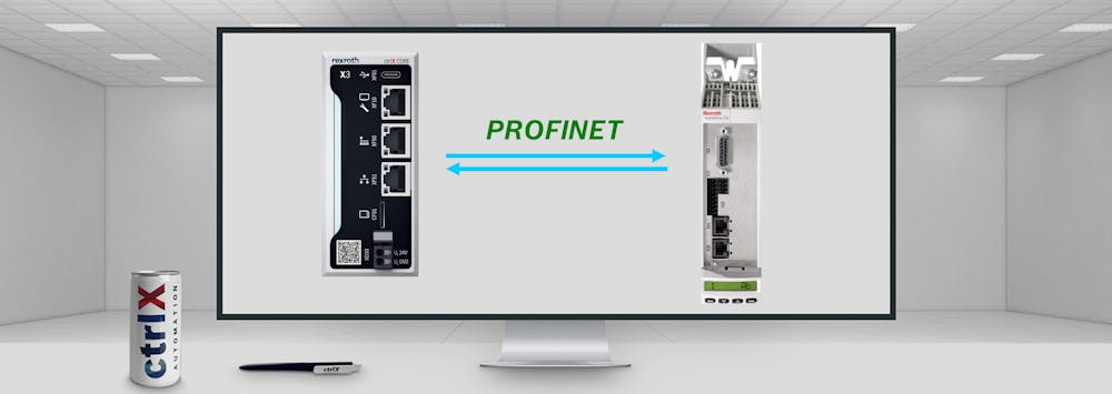 PROFINET - Connect ctrlX CORE X3 with IndraDrive