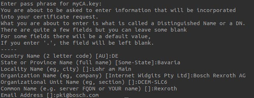Set up HTTPS on ctrlX CORE