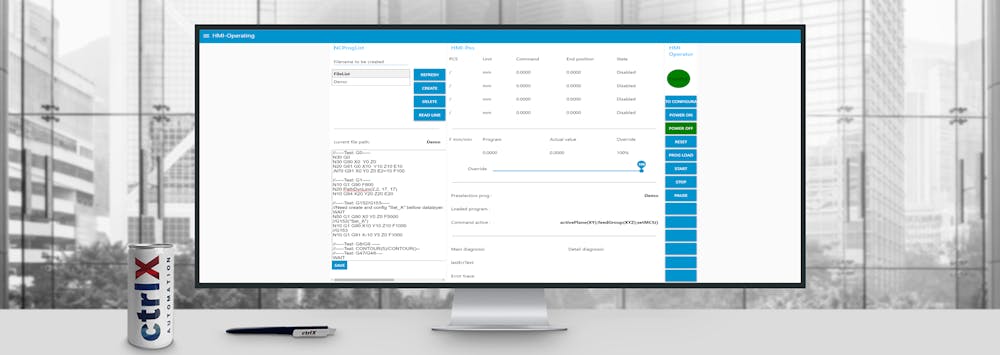 How to use G-Code UI on ctrlX CORE