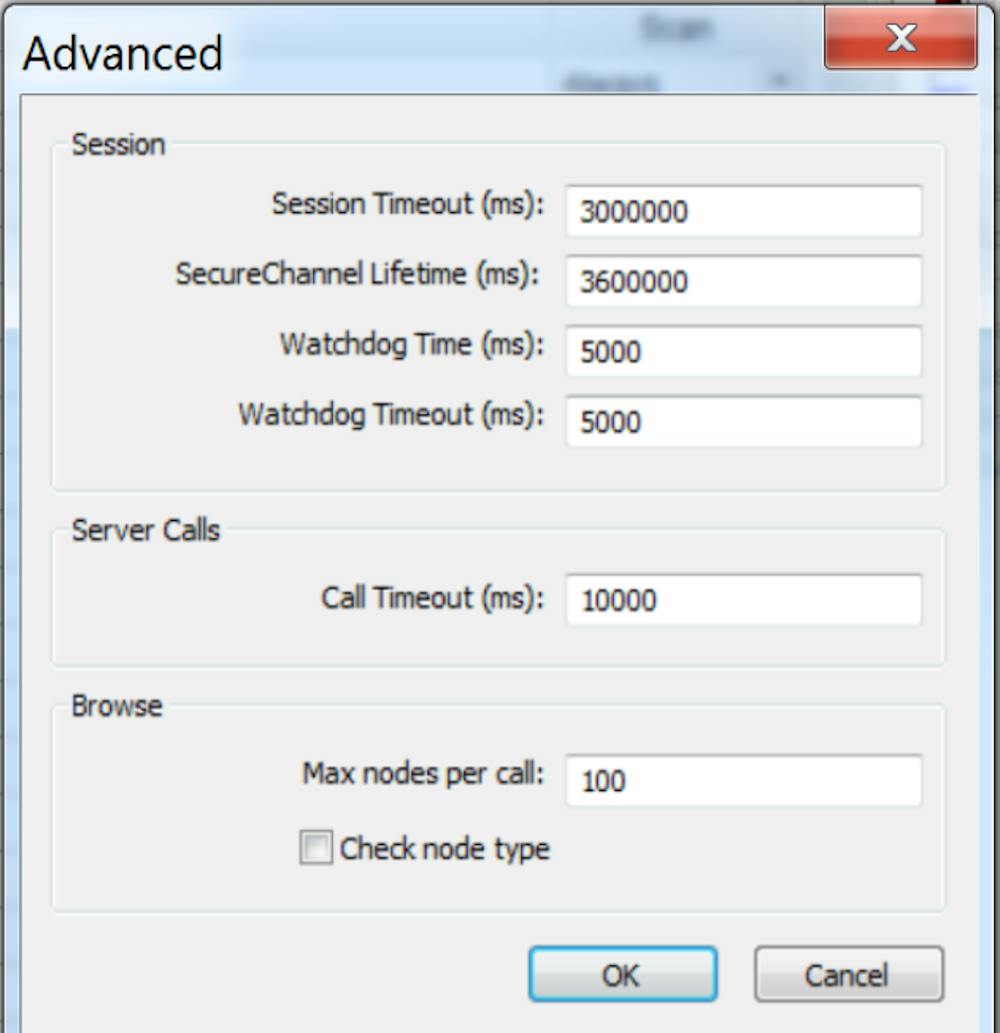 Winstudio OPC UA with 4K vars