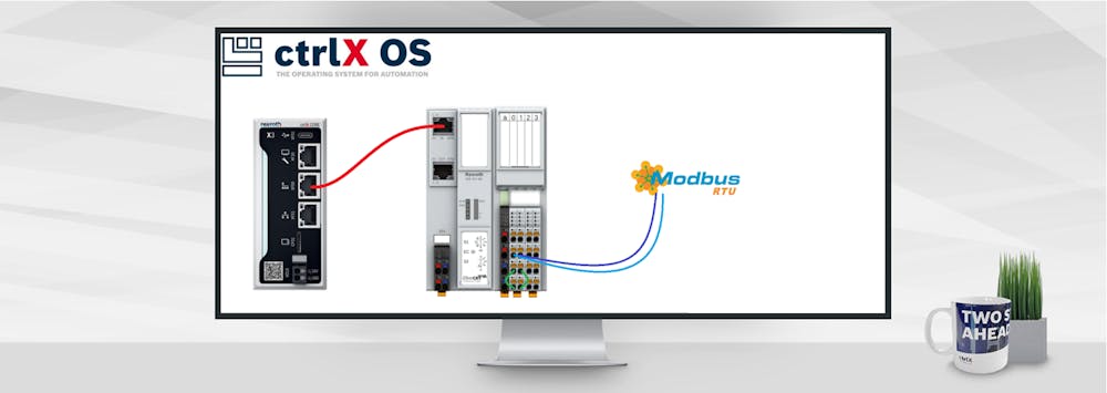 Various methods to use ModbusRTU (RS485) with ctrlX CORE