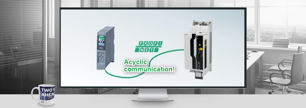 Acyclic PROFINET communication with Siemens PLC
