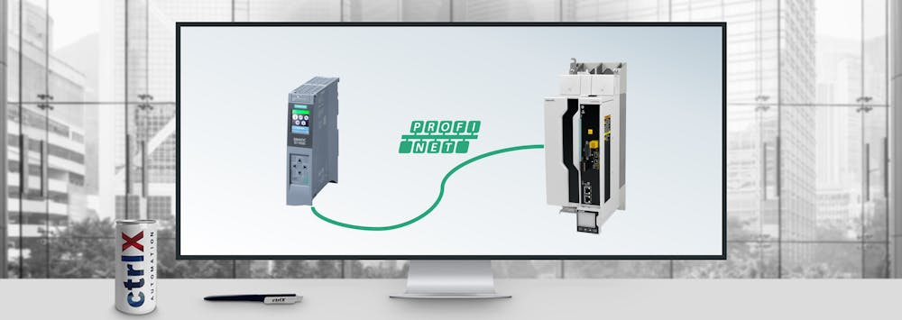 ctrlX DRIVE with Siemens TIA-Portal™ CPU SIMATIC S7-1200 or S7-1500