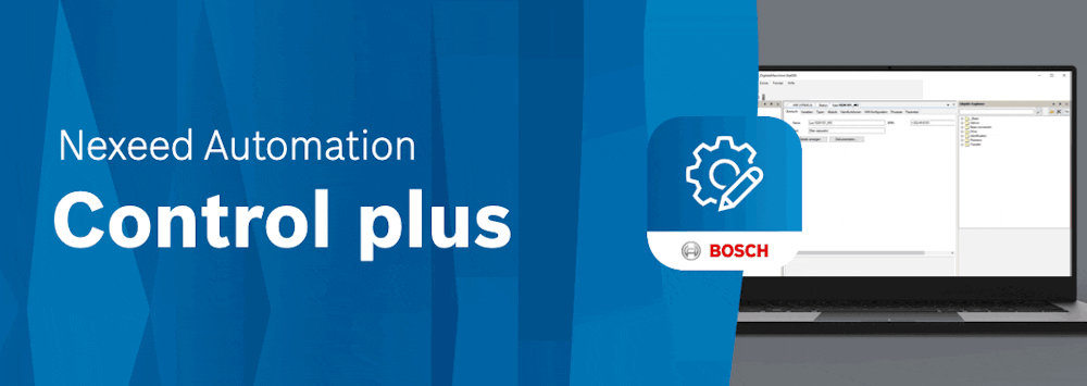 Bosch Connected Industry - Nexeed Control plus