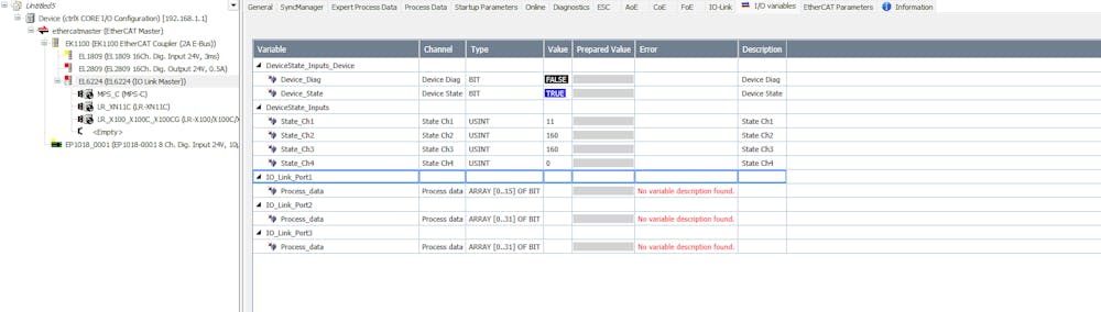 Error when importing IODD files in ctrlX IO Engineering
