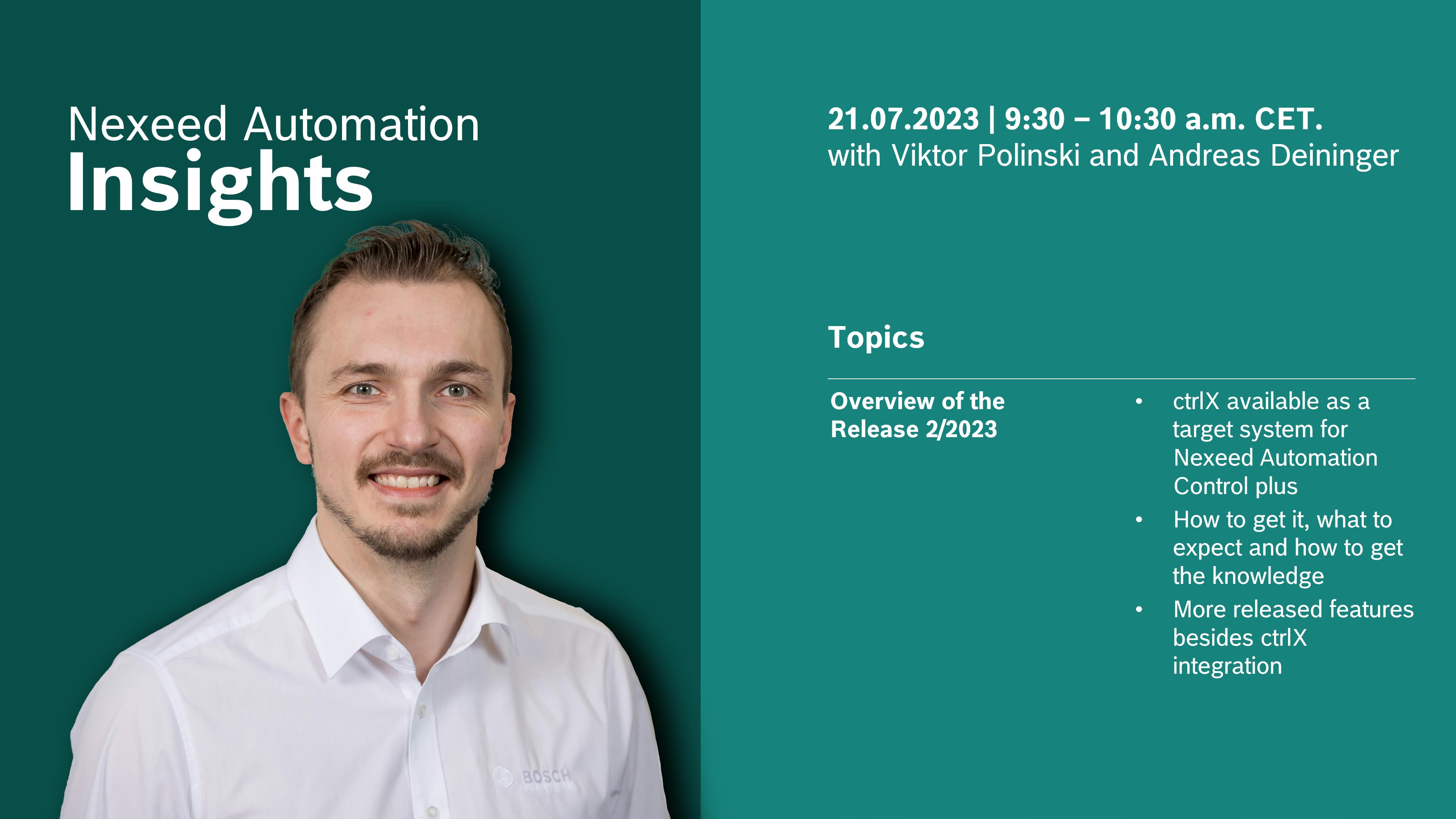 Nexeed Automation Insights 21 July 2023