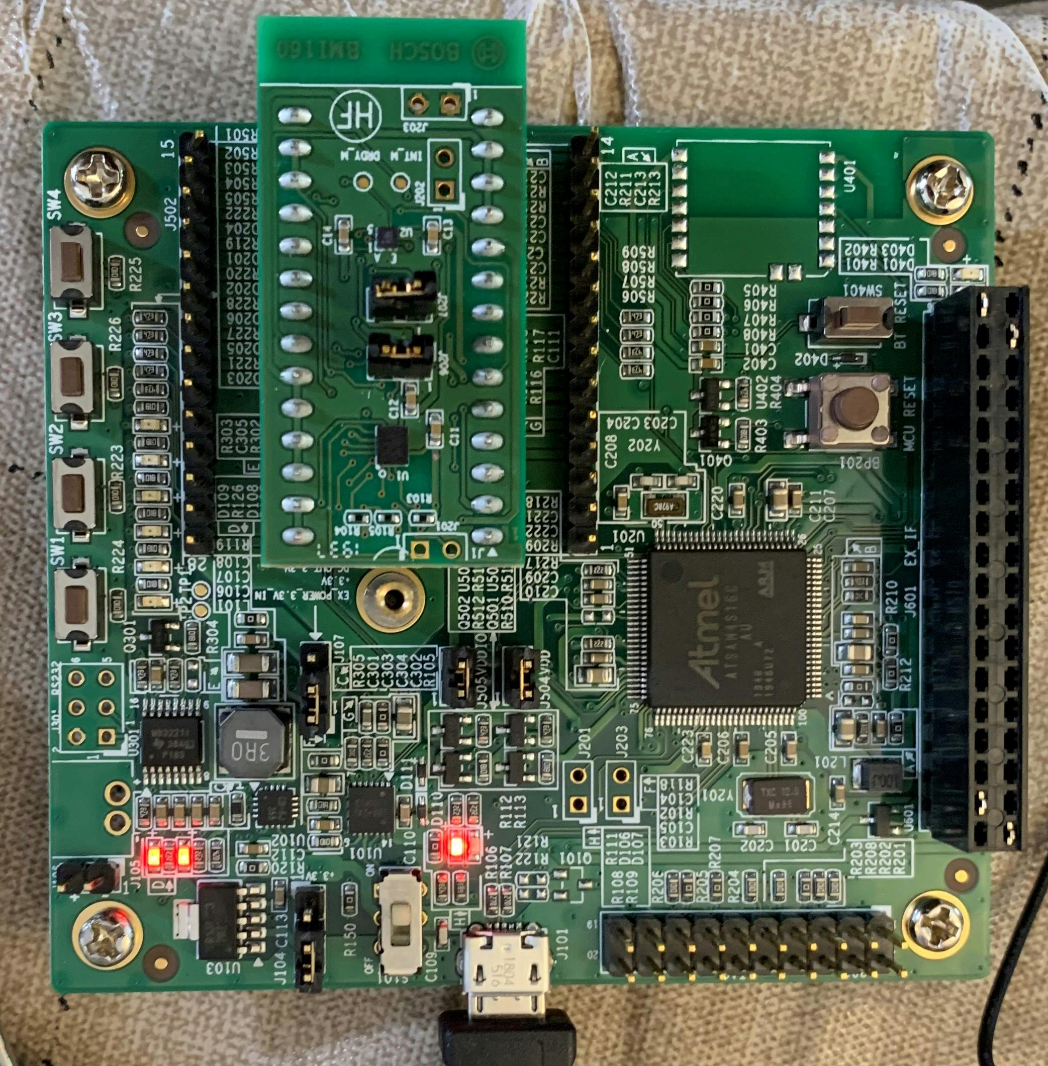 Application Board Connection Problem