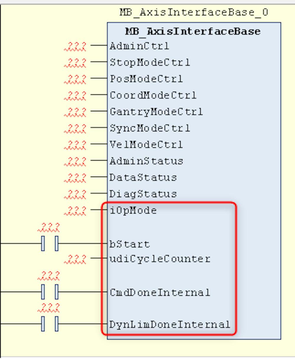 Axis Interface: MB_AxisInterfaceBase Inputs