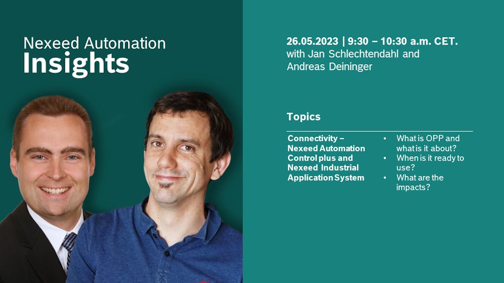 Nexeed Automation Insights 26 May 2023