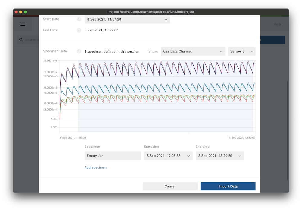 Use BME8x pushbuttons in AI Studio