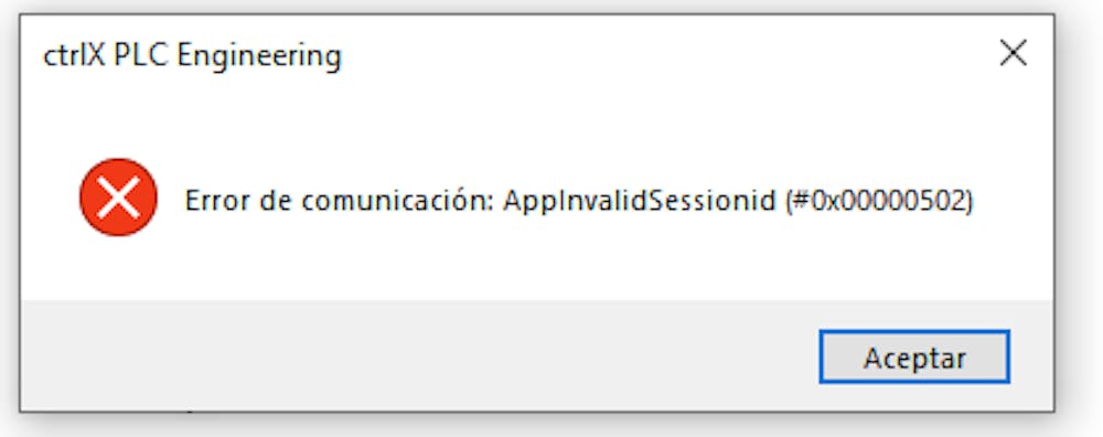 PLC error message: insufficient memory in the device