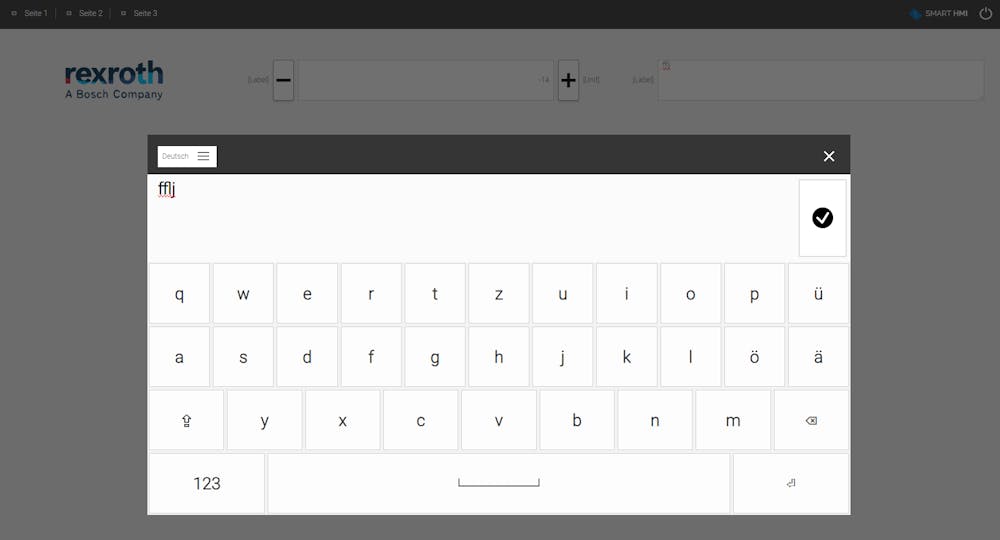 Cannot display Alphanumeric Keyboard using WebIQ in a WR21