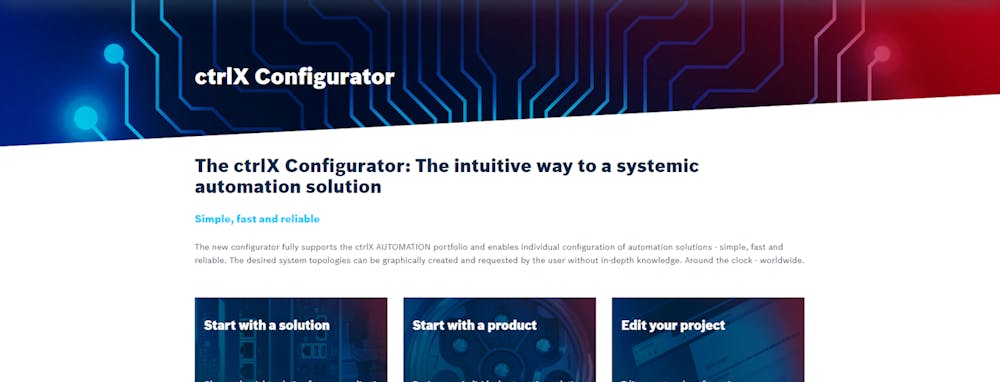 Login to ctrlX Configurator