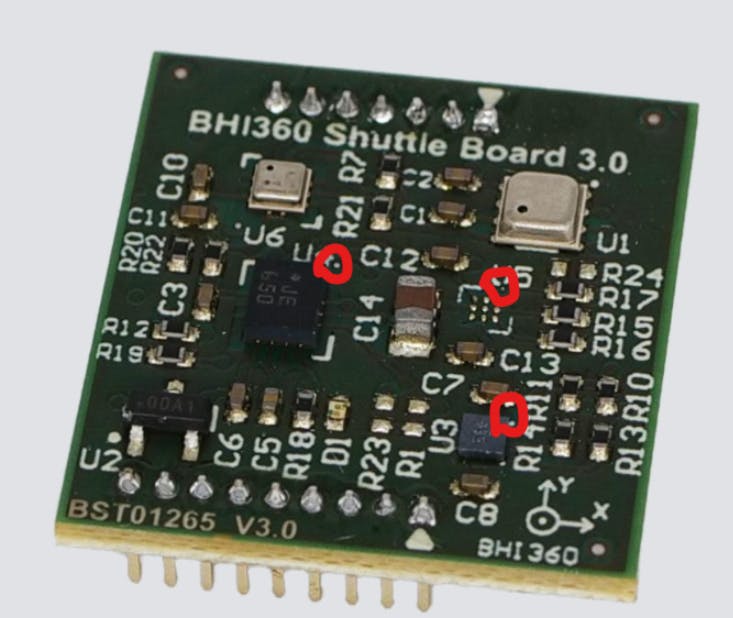 BHI360/BMM350 quaternion magnetometer orientation