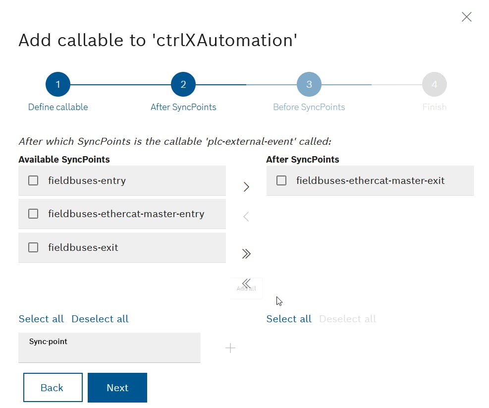 Add callable new dialogs Add callable new dialogs