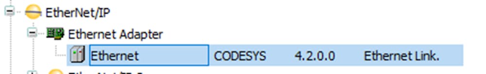 Example for Ethernet/IP communication between ctrlX CORE (Adapter) and a Rockwell PLC (Scanner ...
