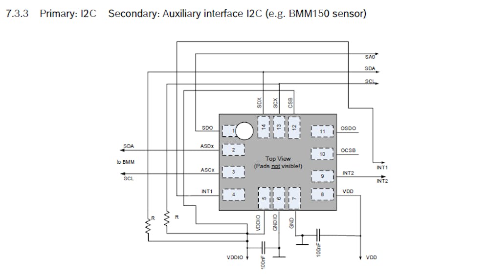 BMI323 Aux Interface