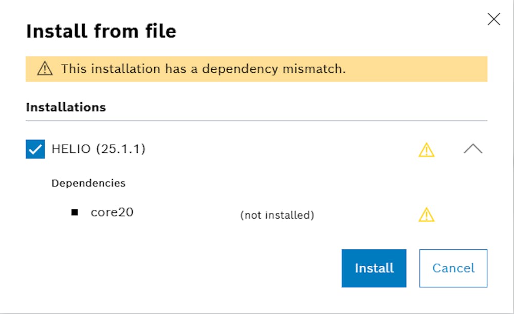 ctrlX Core version for HELIO