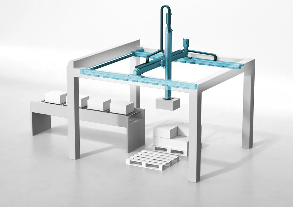 Cartesian Robot for Palletizing
