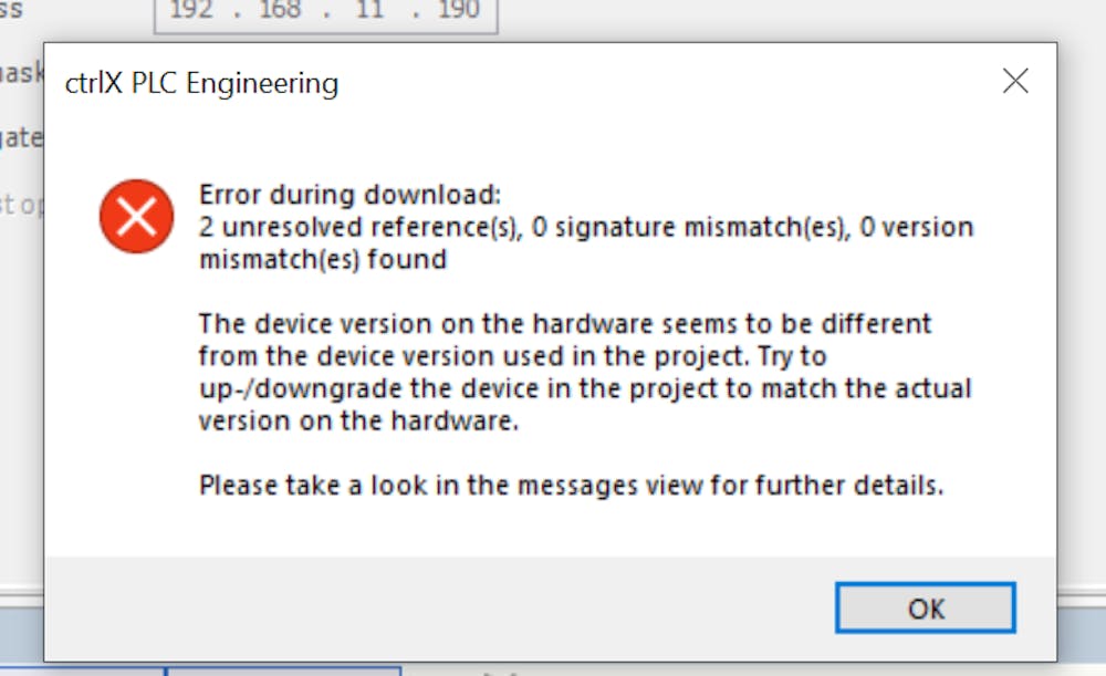 Error Codemgetcontentbyfirmcode2 While Using Codesys Add On Packages
