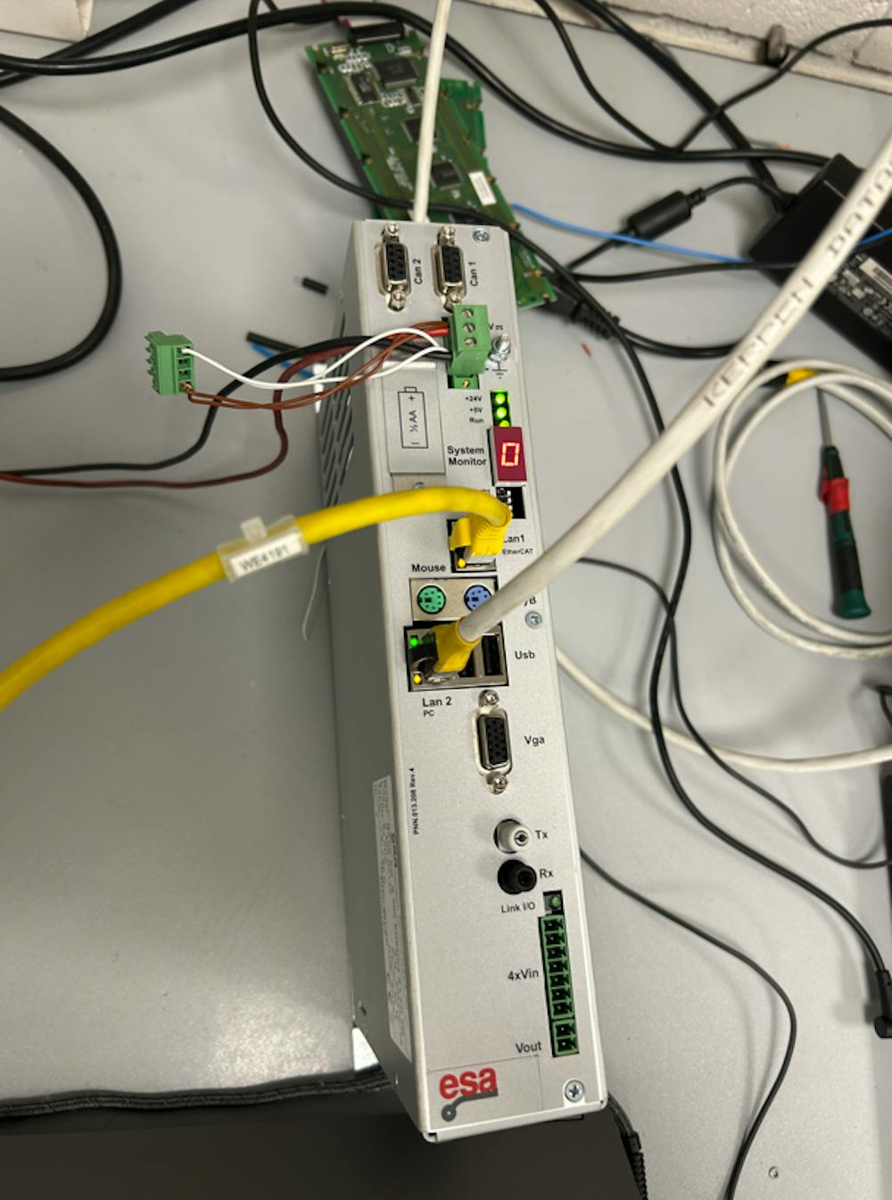 Communicating a ctrlX Drive with an ESA Control