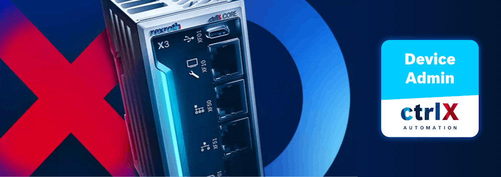 ctrlX OS - Device Admin